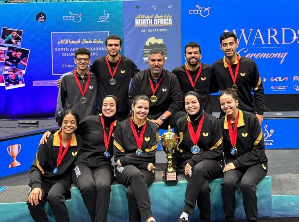Egypt Claims Eight Medals at North African Table Tennis Championship in ...