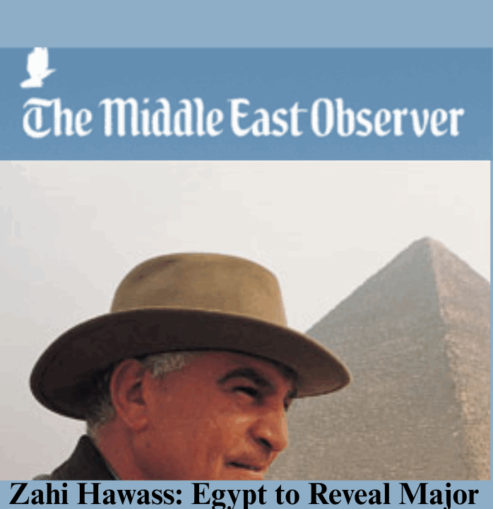 Zahi Hawass: Egypt to Reveal Major Pyramid Discovery in 2026 - The ...